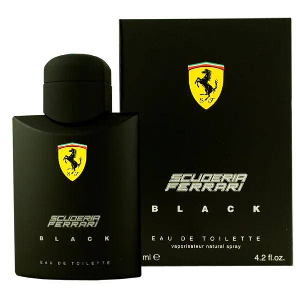 Ferrari Scuderia Ferrari Black Eau de Toilette férfiaknak 125 ml ...